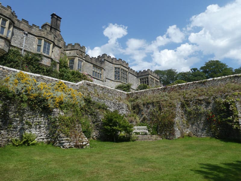 Haddon Hall and Trees stock photo. Image of bride, pride - 18512696