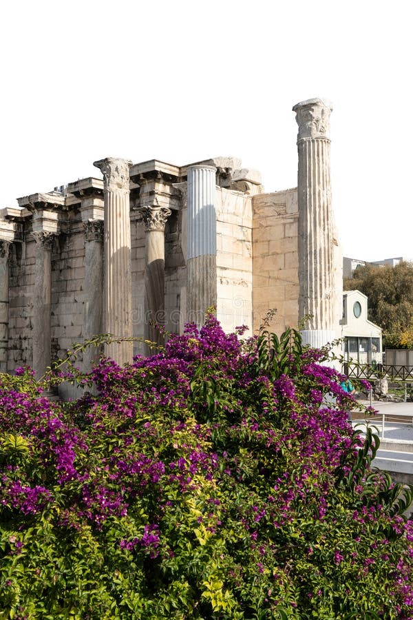 Hadrian S Library Archaeological Site in Athens, Greece Editorial Stock ...