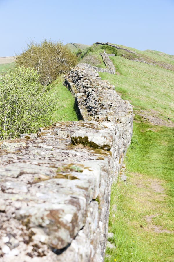 Hadrian s wall stock image. Image of hadrians, architecture - 28527175