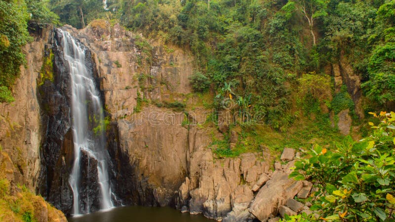 Haew Narok Waterfall in Kao Yai National Park. Stock Photo - Image of ...