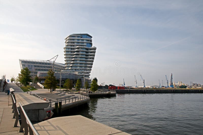 Hafencity Hamburg editorial stock image. Image of office - 32121249