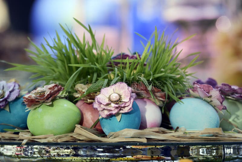 Haftsin! stock photo. Image of candle, furniture, newdays - 90022502