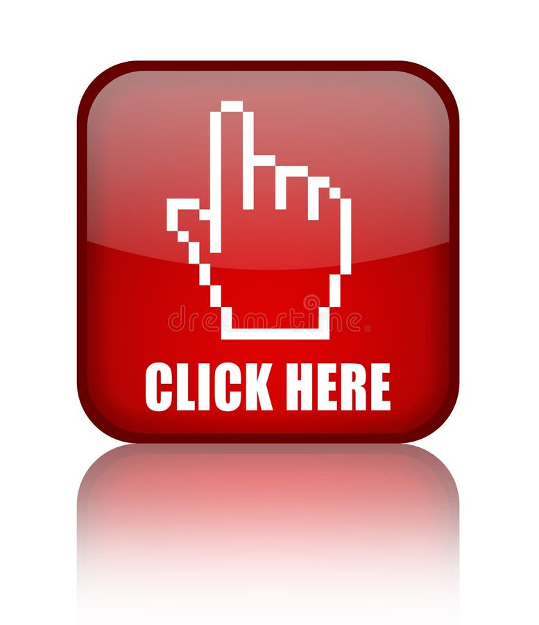 HAGA CLIC AQUÍ La Sombra Azul De La Gota Del Botón Stock de ilustración ...