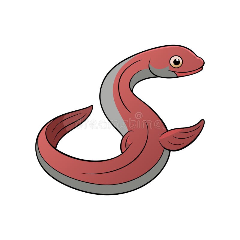 Hagfish with Unique Realistic Features Stock Image - Illustration of ...