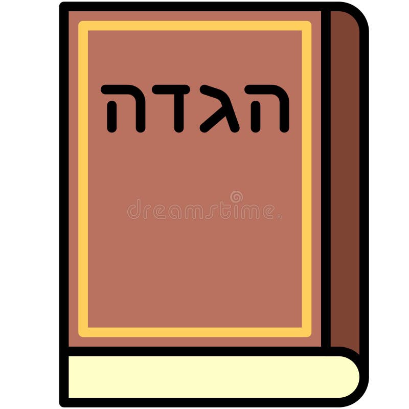 Haggadah Icon, Passover Related Vector Illustration Stock Vector ...