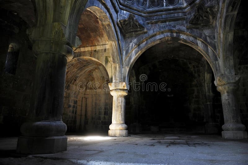 Haghpat Monastery stock image. Image of interior, cross - 55281145
