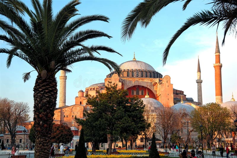 Hagia Sophia Mousq in Turkey Editorial Photo - Image of hagia, colors ...