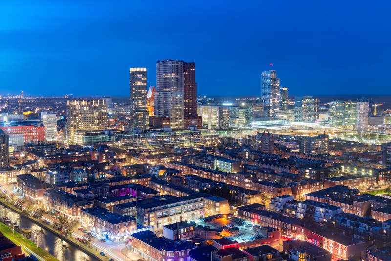 The Hague, Netherlands Cityscape Stock Photo - Image of location ...