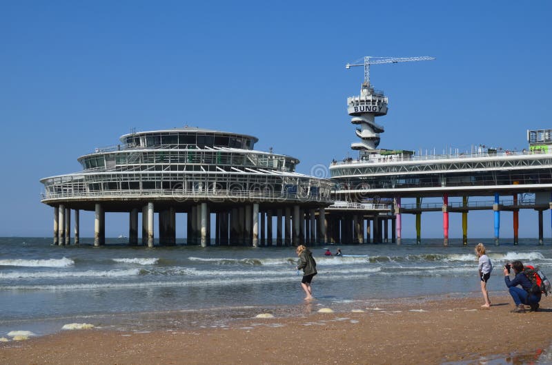 Hague, Netherlands - May 2, 2022: Beautiful View of Beach and ...