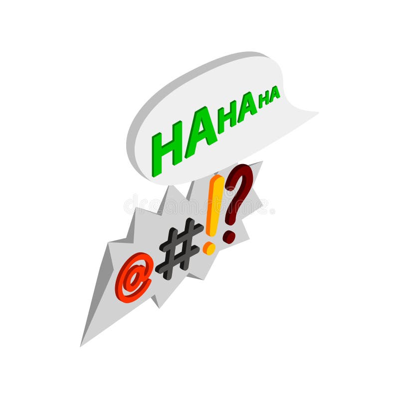 HAHA, Comic Text Speech Bubble Pattern Seamless Stock Vector ...