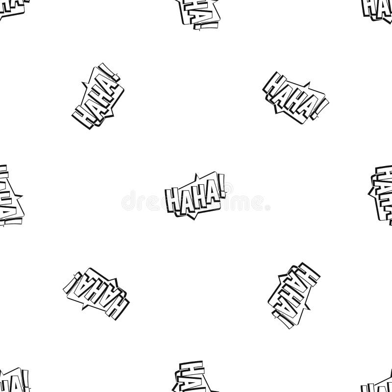 Seamless Pattern with Speech Bubbles Stock Vector - Illustration of ...