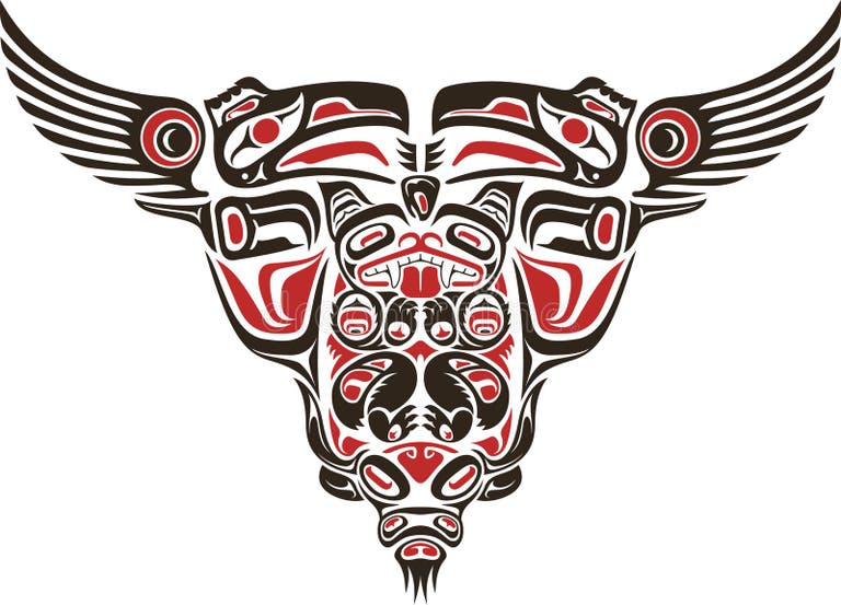 Haida Wolf Stock Illustrations – 24 Haida Wolf Stock Illustrations ...