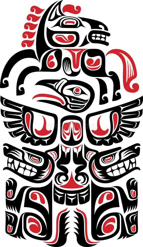 Haida Wolf Stock Illustrations – 24 Haida Wolf Stock Illustrations ...