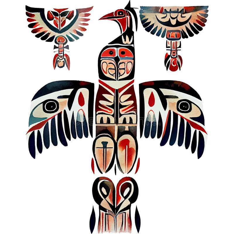Haida Eagle Stock Illustrations – 145 Haida Eagle Stock Illustrations ...