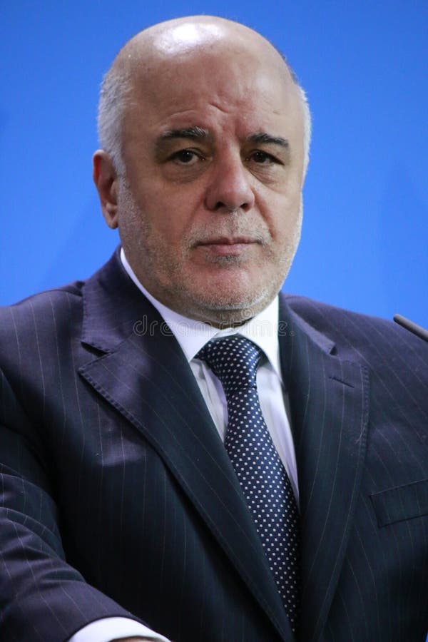 Haider al Abadi redaktionelles stockfoto. Bild von minister - 49932508