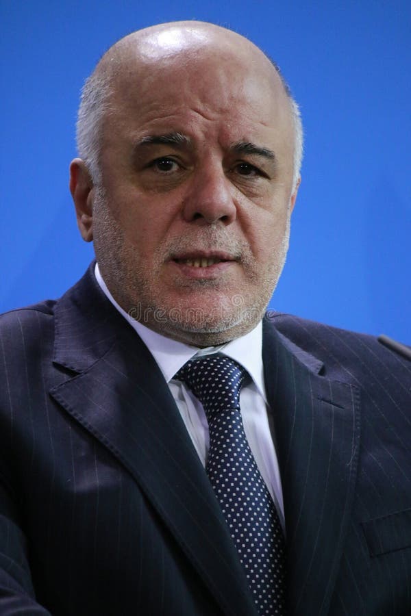 Haider al Abadi redaktionelles stockfoto. Bild von minister - 49932508