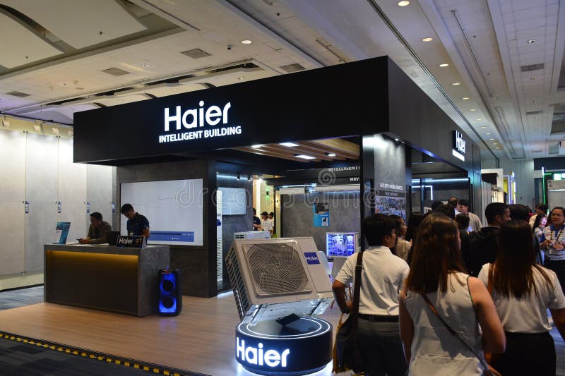 Haier Booth at Philconstruct Expo in Pasay, Philippines Editorial Stock ...