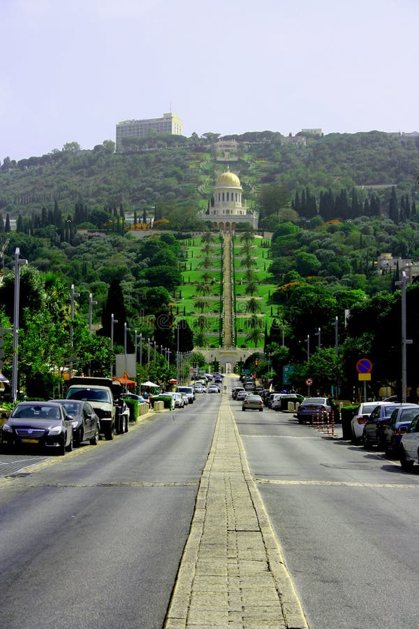 Haifa, Israel stock image. Image of landscaped, activity - 56748675