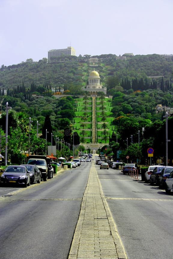 Haifa, Israel stock image. Image of landscaped, activity - 56748675