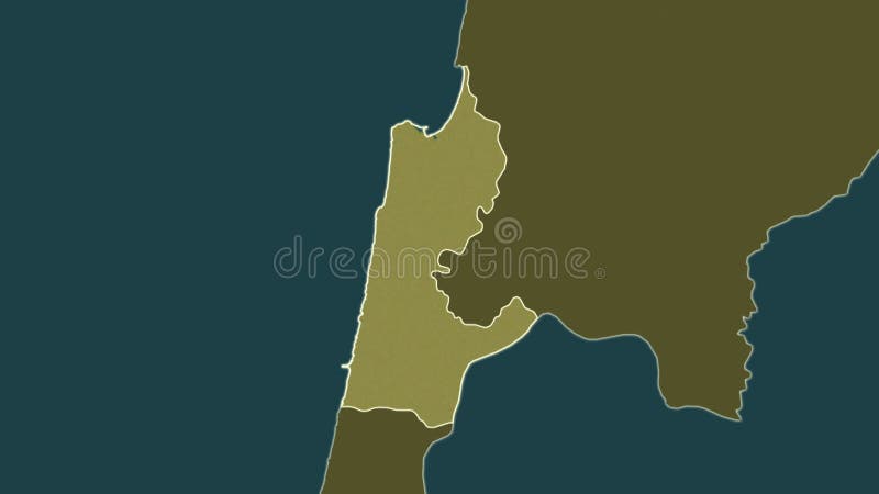Haifa, Israel, Extruded. Pattern Stock Video - Video of country, shape ...