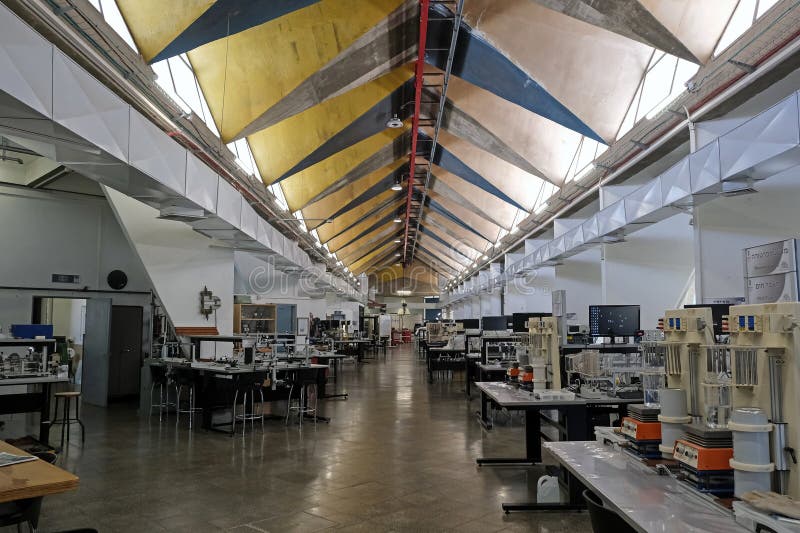 Pavilion of Engineering Mechanics in the Technion, Haifa Editorial ...