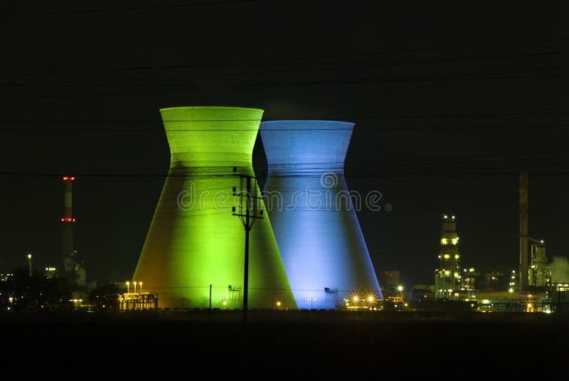 Haifa Israel oil Refinery stock image. Image of distillery - 4060287