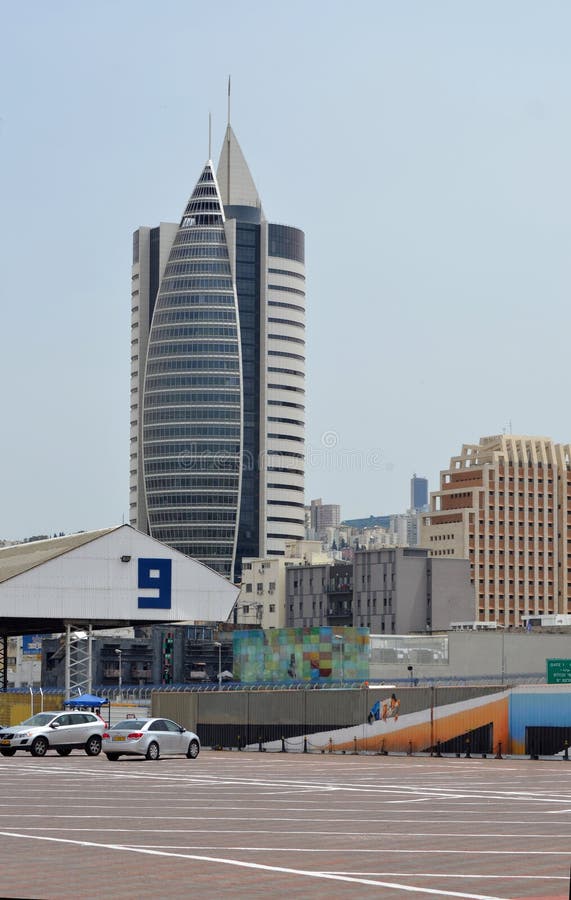 HAIFA - 19. Mai Hafen Israel am 19. Mai 2013 in Haif Redaktionelles ...