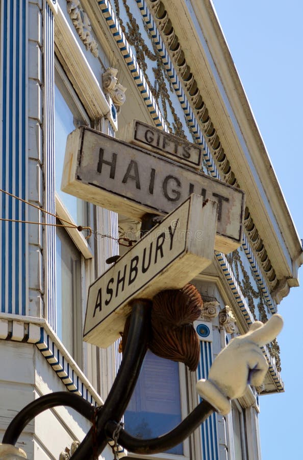 Haight Ashbury stock photo. Image of structure, ashbury - 42706432