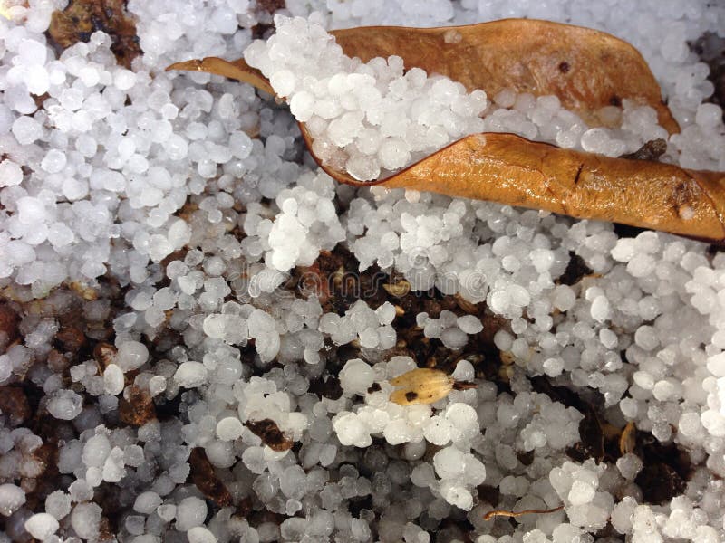 Hail stock image. Image of ground, hail, cold, season - 43068371