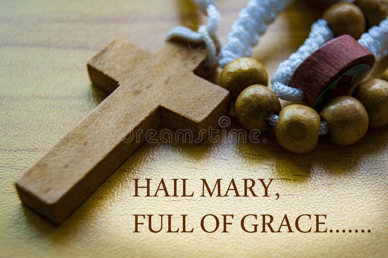 144 Hail Mary Catholic Prayer Stock Photos - Free & Royalty-Free Stock ...
