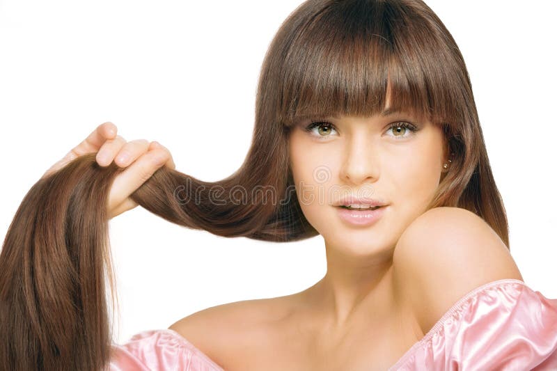 Hair stock image. Image of isolated, hair, fashion, elegance - 27558153