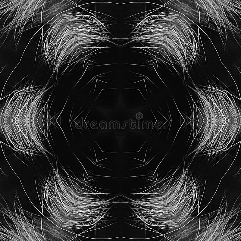 Hair Abstract Background Shapes and Blurs Stock Illustration ...