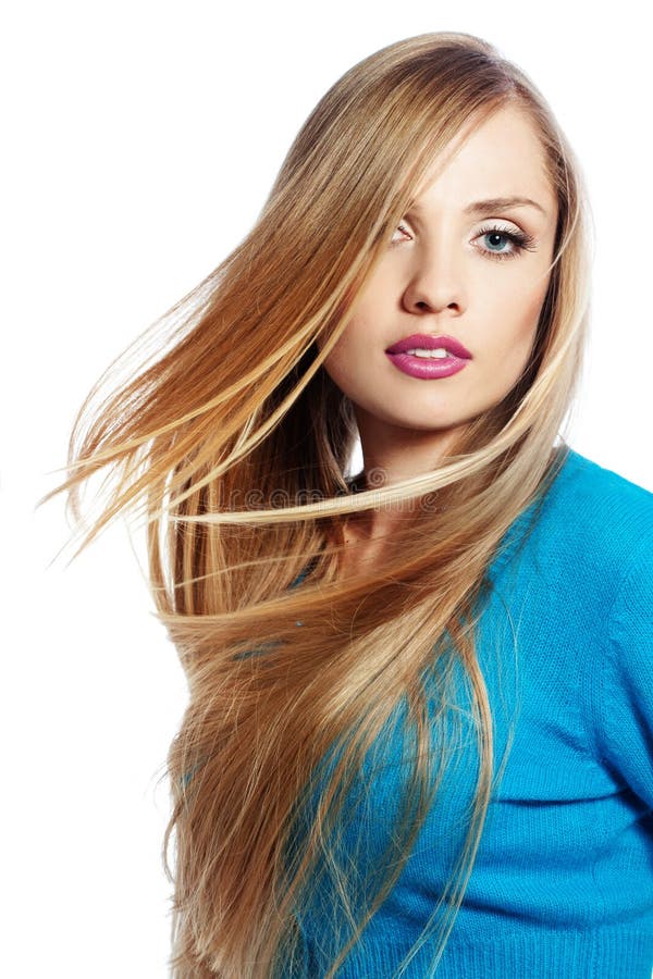 Perfect hair stock image. Image of beautiful, long, clean - 27902351