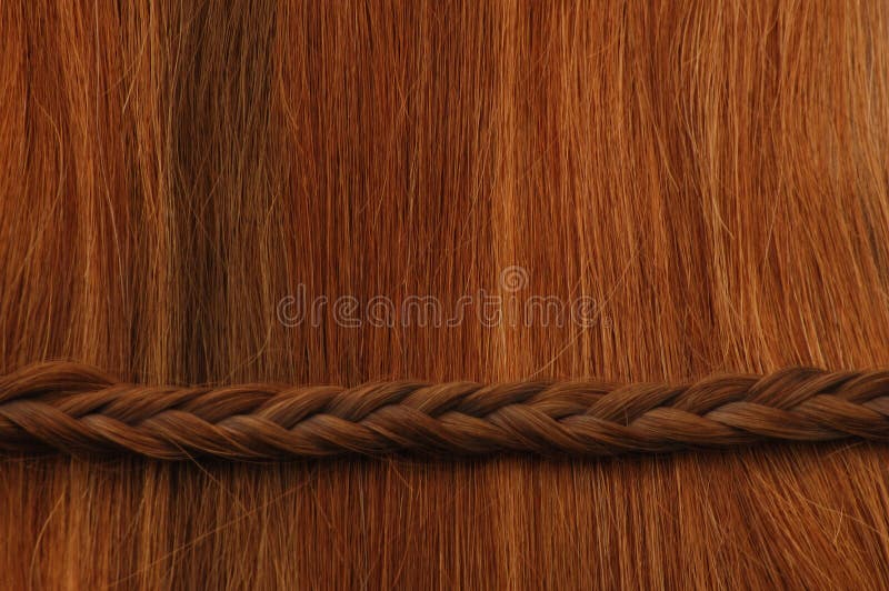 Hair Braid Horizontal stock photo. Image of brown, brunette - 39314312