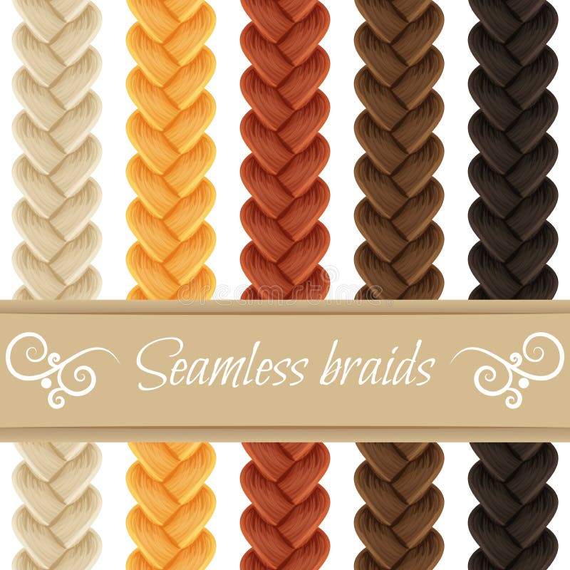 Plait Patterns Hair Stock Illustrations – 10 Plait Patterns Hair Stock ...