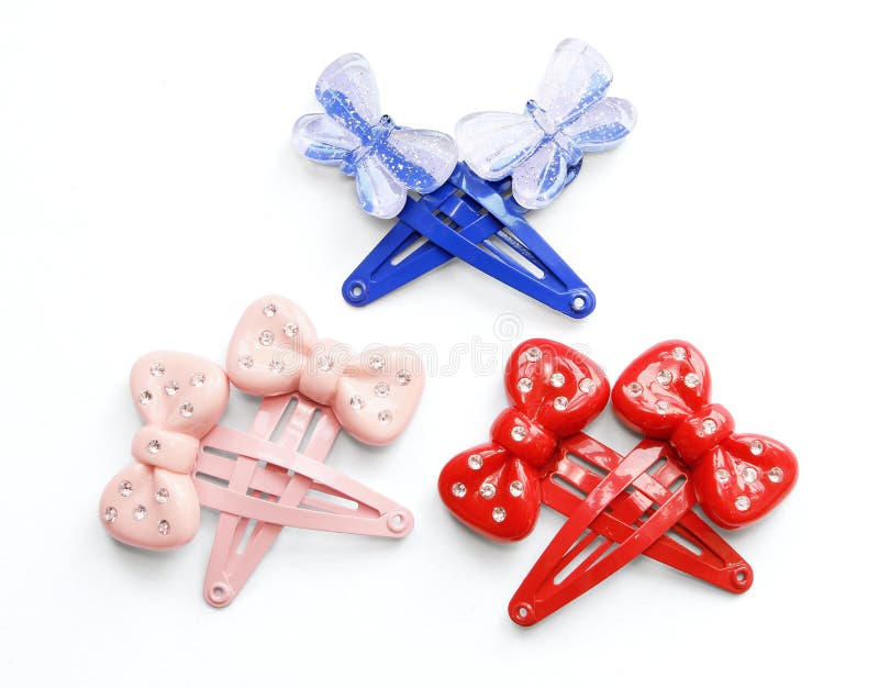 Hair Clips stock photo. Image of studio, shot, hairpins - 22489164