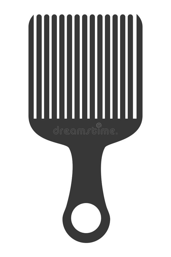 Hair comb icon stock illustration. Illustration of haircutting - 74101413