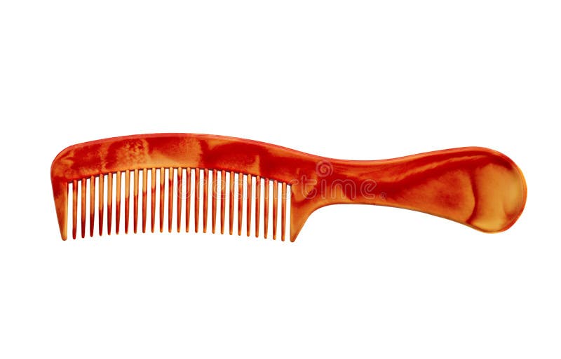 Hair Comb Isolated on a White Background Stock Photo - Image of comb ...