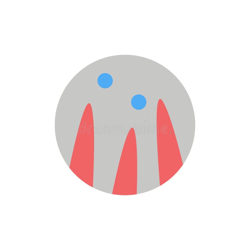 Hair Conditioning, Hair Therapy, Hair Treatment Flat Color Icon. Vector ...