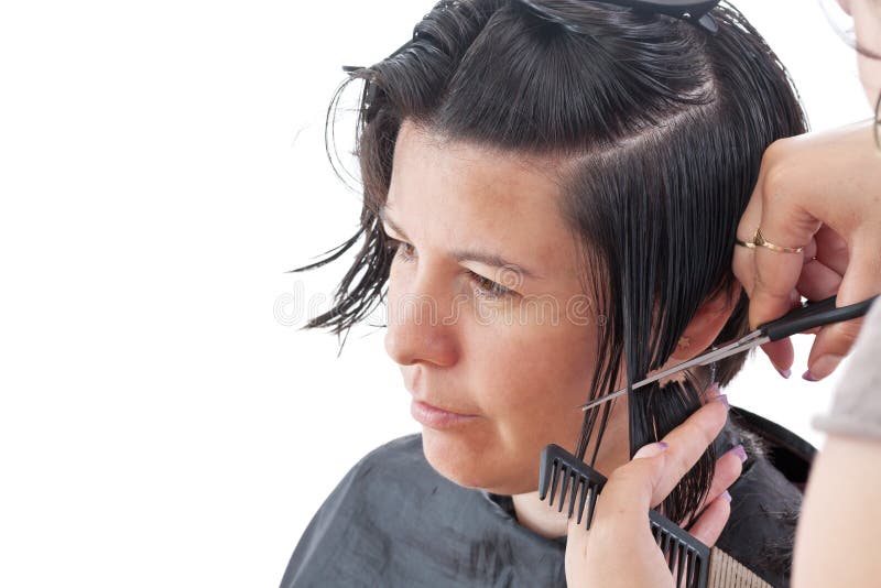 Hair cutting stock photo. Image of care, haircutting - 24825400
