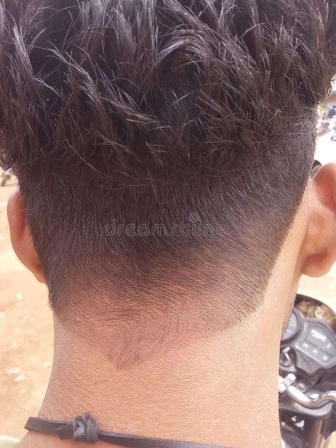 This is Hair Cutting so Nice Looking Hair and Colour Full Stock Photo ...