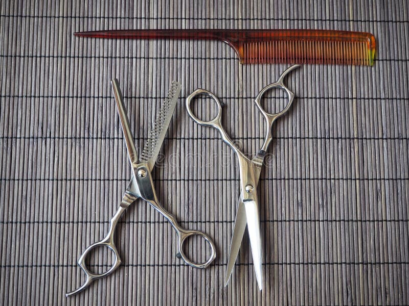 642 Hair Cutting Shears Comb Stock Photos - Free & Royalty-Free Stock ...