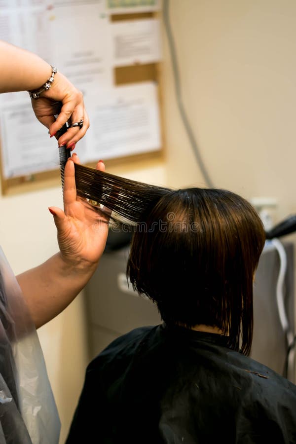 Cutting hair editorial photo. Image of face, confidence - 99334376