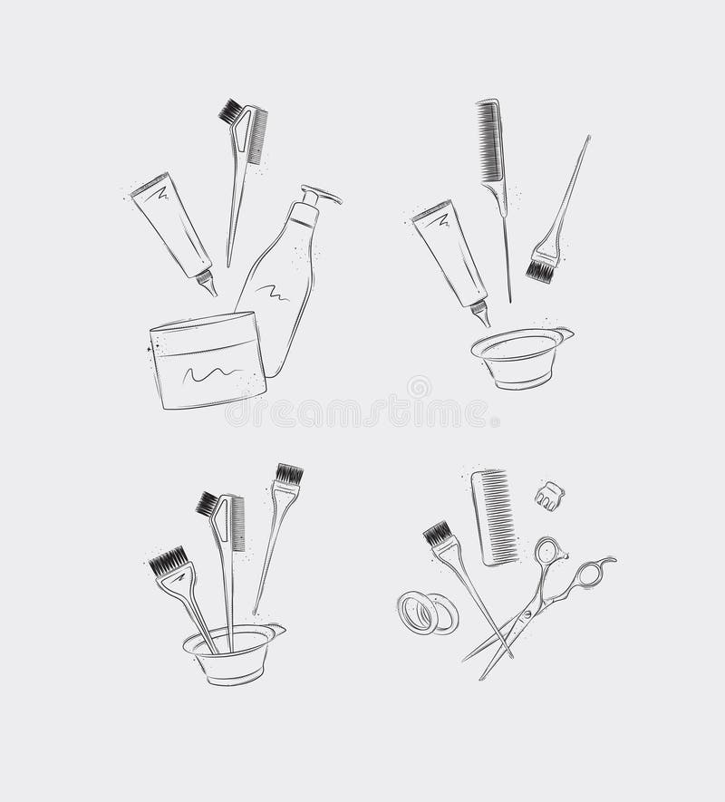 Hair Dye Bottle Stock Illustrations – 933 Hair Dye Bottle Stock ...