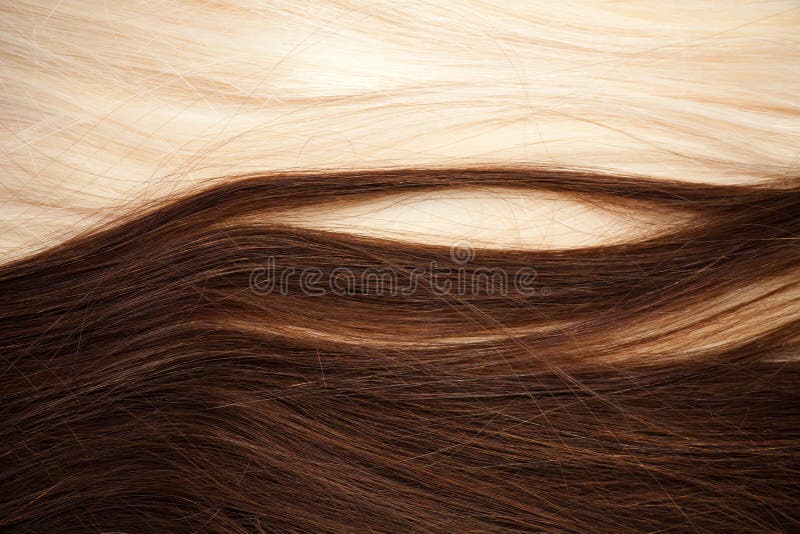 Hair extension stock image. Image of brown, hair, accessory - 15059605