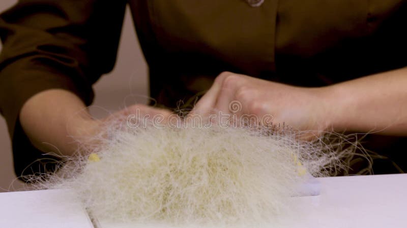 Hair Extensions Production Process, Human Hair Extension Production ...