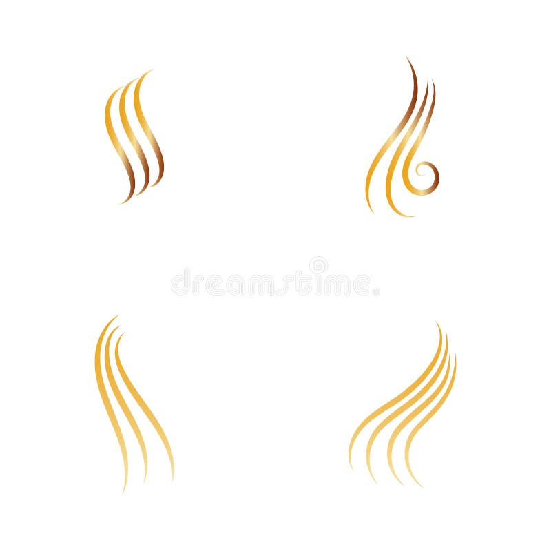 Hair line logo and symbol stock vector. Illustration of hairdresser ...