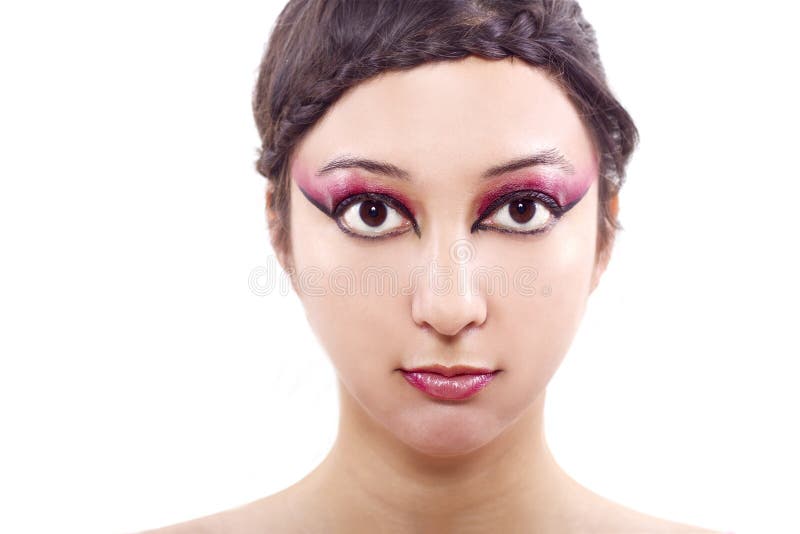 Hair and Make Up stock image. Image of head, cosmetology - 33495087