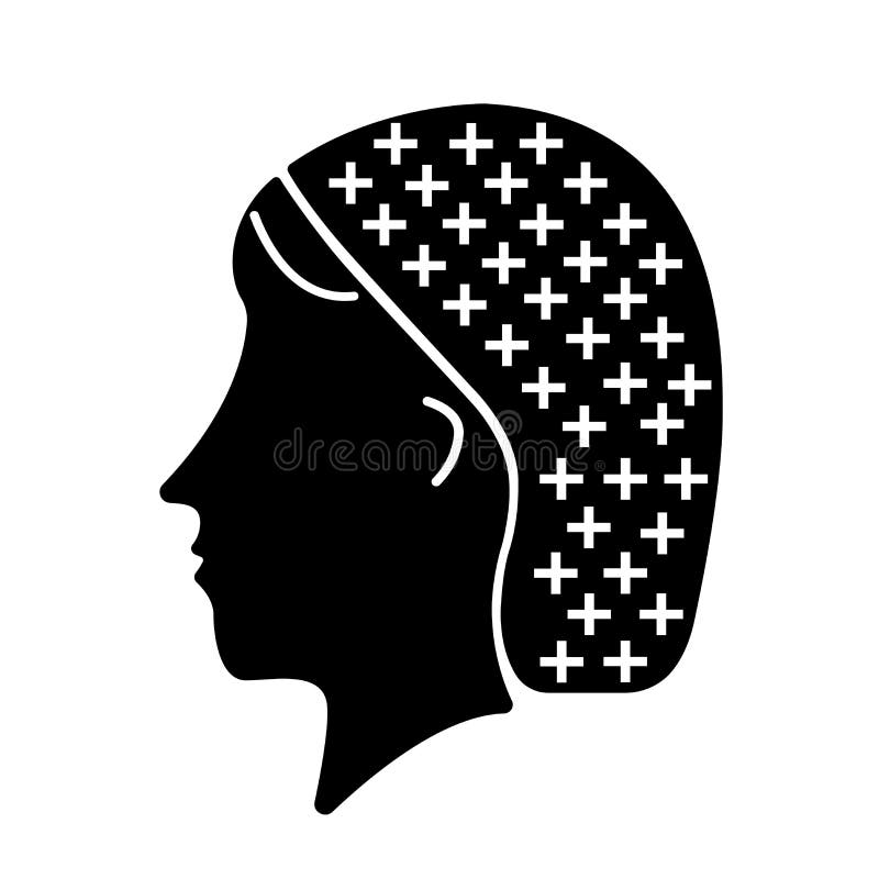 Hair Net Black Icon ,Vector Illustration, Isolate on White Background ...