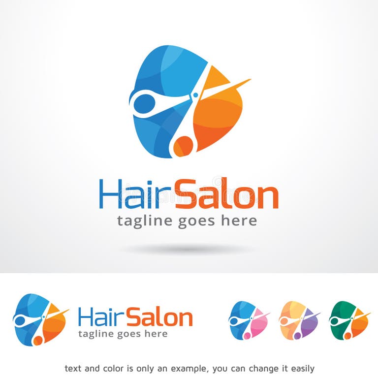 Man Hair Salon Brand Logo Stock Illustrations – 728 Man Hair Salon ...